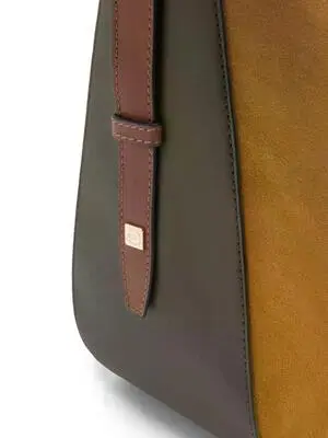 PIQUADRO Logo-plaque Laptop Tote Bag