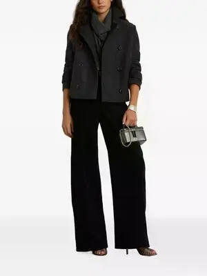 Ralph Lauren Double-breasted Twill Short Coat