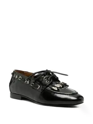 Toga Stud-embellished Derby Shoes