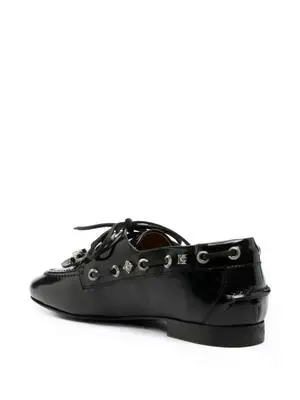 Toga Stud-embellished Derby Shoes