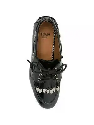 Toga Stud-embellished Derby Shoes