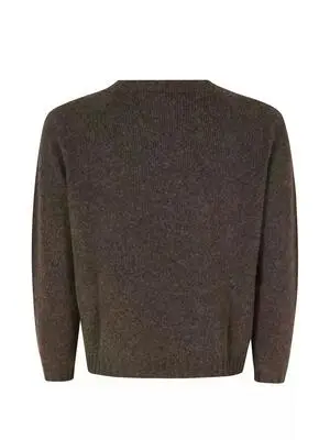 ROBERTO COLLINA Maglia Girocollo Camel Wool Jumper