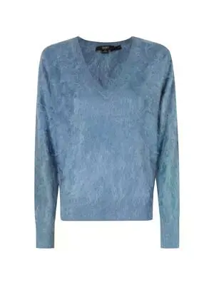 Seventy V-neck Cashmere Sweater - Blue