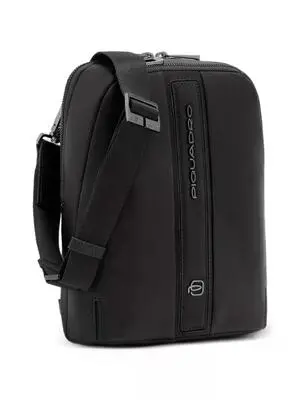PIQUADRO Logo-plaque Leather Ipad® Mini Messenger Bag