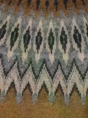 ROBERTO COLLINA Nordic Jacquard Baby-alpaca Jumper