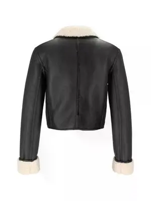 Ermanno Scervino Embroidered Faux-shearling Jacket