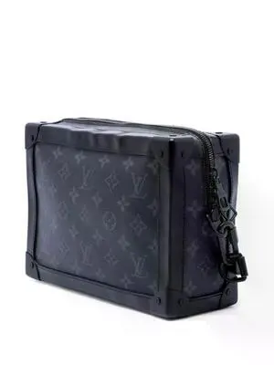 LOUIS VUITTON 2019 Monogram Eclipse Soft Trunk Crossbody Bag