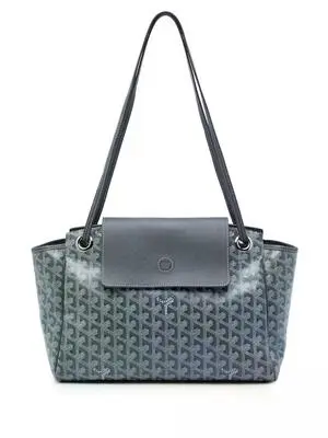 Goyard 2019 Goyardine Rouette Souple Pm Shoulder Bag - Grey