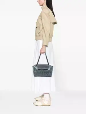 Goyard 2019 Goyardine Rouette Souple Pm Shoulder Bag - Grey