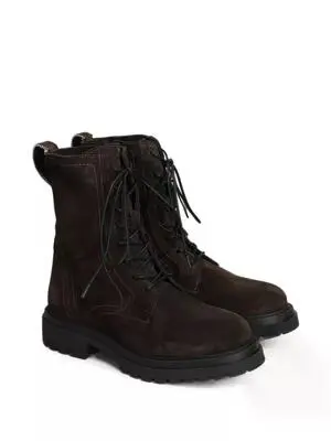BIBI LOU Kael Suede Combat Boots