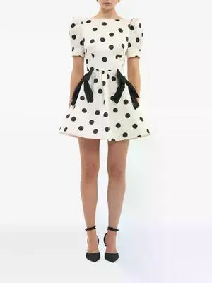 Rebecca Vallance Bacio Short Sleeve Mini Dress