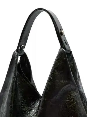 GHERARDINI Amazon Crinkled-finish Shoulder Bag