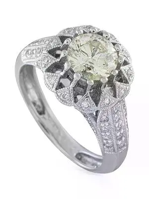 LB EXCLUSIVE Diamond Halo Ring