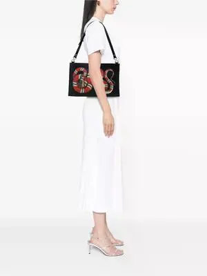 Gucci 2016-2026 Calfskin Kingsnake Shoulder Bag