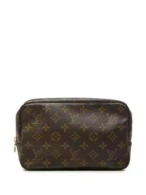 LOUIS VUITTON 1988 Monogram Trousse Toilette 23 Clutch Bag