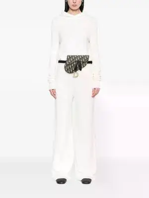 Dior 2019 Mini Oblique Canvas Saddle Pouch Belt Bag