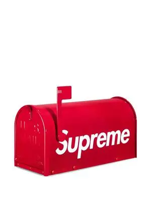 Supreme X Gaines Logo-print Mailbox - Red
