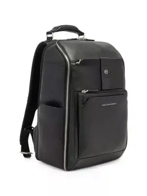 PIQUADRO Grained-leather Backpack