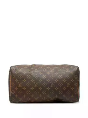 LOUIS VUITTON 2002 Monogram Speedy 35 Boston Bag