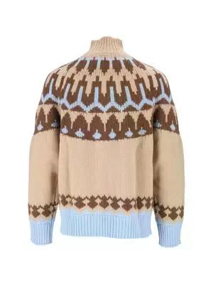 Ermanno Scervino Sequin-embellished Long-sleeve Sweater