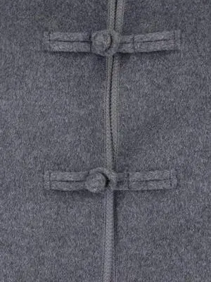 RÓHE Frog-fastening Wool-blend Jacket - Grey