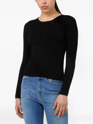 GAST Fine-knit Sweater - Black