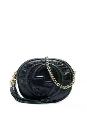 Gucci 2016-2026 Mini Patent Soho Chain Crossbody Bag