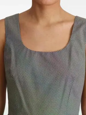 Dolce & Gabbana Geometric-pattern Midi Dress