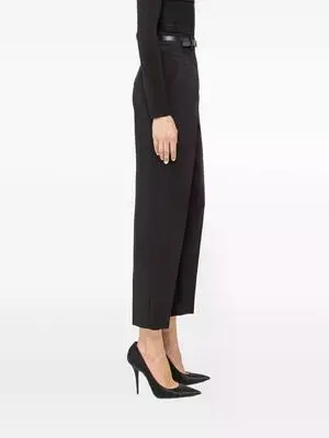 NISSA High-waisted Pants - Black
