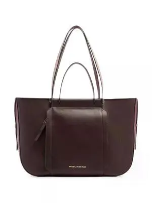 PIQUADRO Logo-plaque Tote Bag