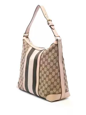 Gucci 2016-2026 Medium Gg Canvas Web Shoulder Bag