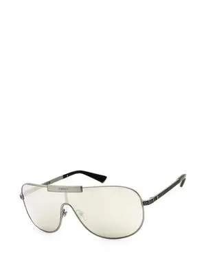 Versace Shield-frame Sunglasses