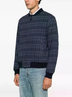 Etro Check-pattern Bomber Jacket