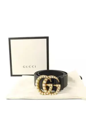 Gucci Gg Marmont Embellished Belt
