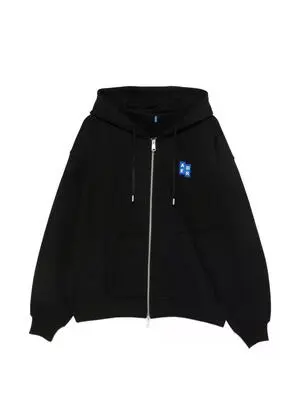 ADER ERROR Logo-patch Zip-up Hoodie