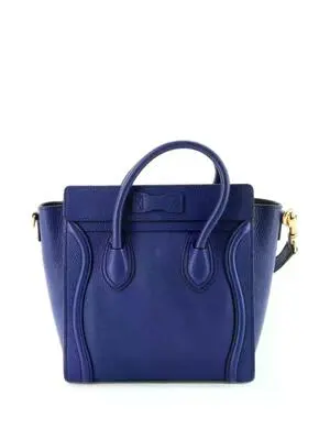 Celine Luggage Bag Grainy Leather Nano Crossbody Bag