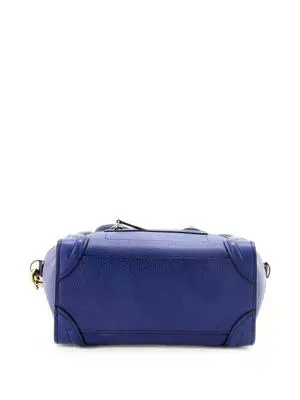 Celine Luggage Bag Grainy Leather Nano Crossbody Bag