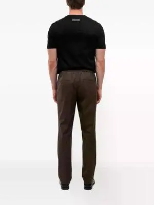 Hugo Slim-fit Pants In A Superflex Wool Blend