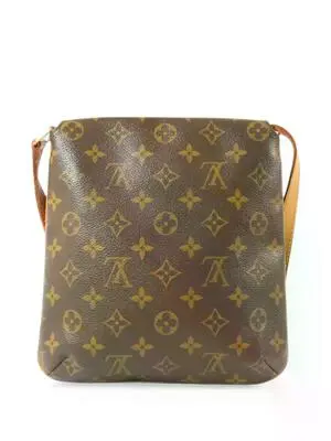LOUIS VUITTON Musette Salsa Monogram Canvas Shoulder Bag - Brown