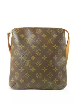 LOUIS VUITTON Musette Salsa Monogram Canvas Shoulder Bag - Brown