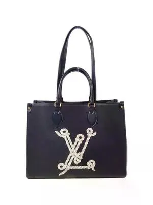 LOUIS VUITTON On The Go Mm Calf Leather Shoulder Bag