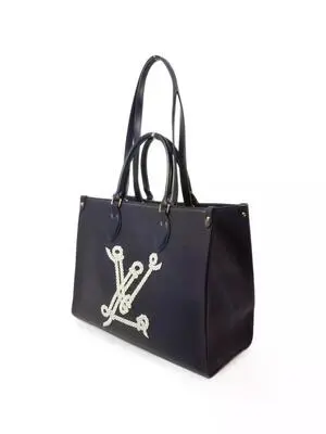 LOUIS VUITTON On The Go Mm Calf Leather Shoulder Bag