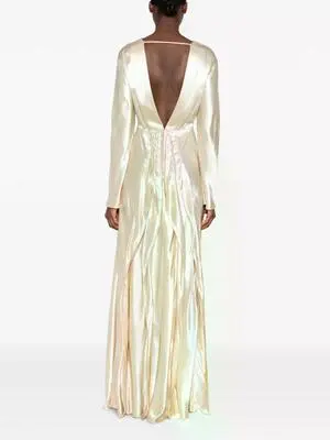 Erika Cavallini Open-back Maxi Dress