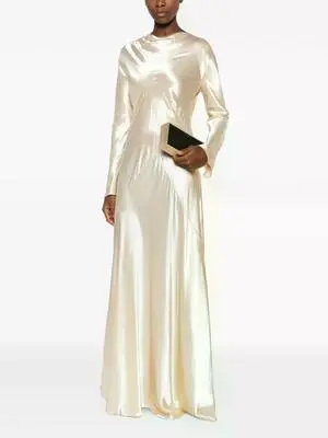 Erika Cavallini Open-back Maxi Dress