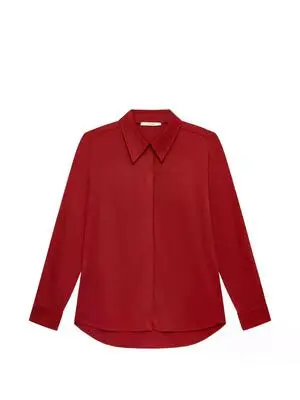 Malìparmi Plane Polly Concealed-button Shirt - Red