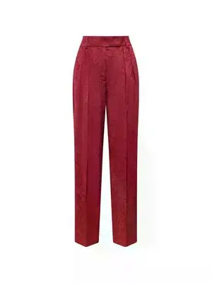 Malìparmi Damask-jacquard Trousers