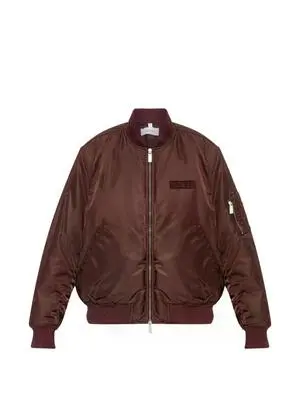 Off-White Logo-patch Bomber Jacket