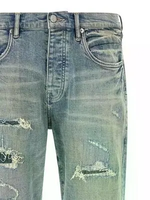 PURPLE BRAND P005 Distressed-effect Jeans