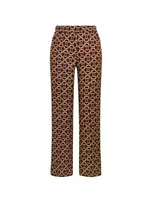Malìparmi Graphic Orbit Trousers - Brown