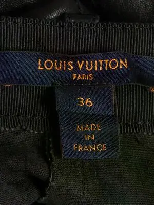 LOUIS VUITTON Skinny-fit Leather Trousers